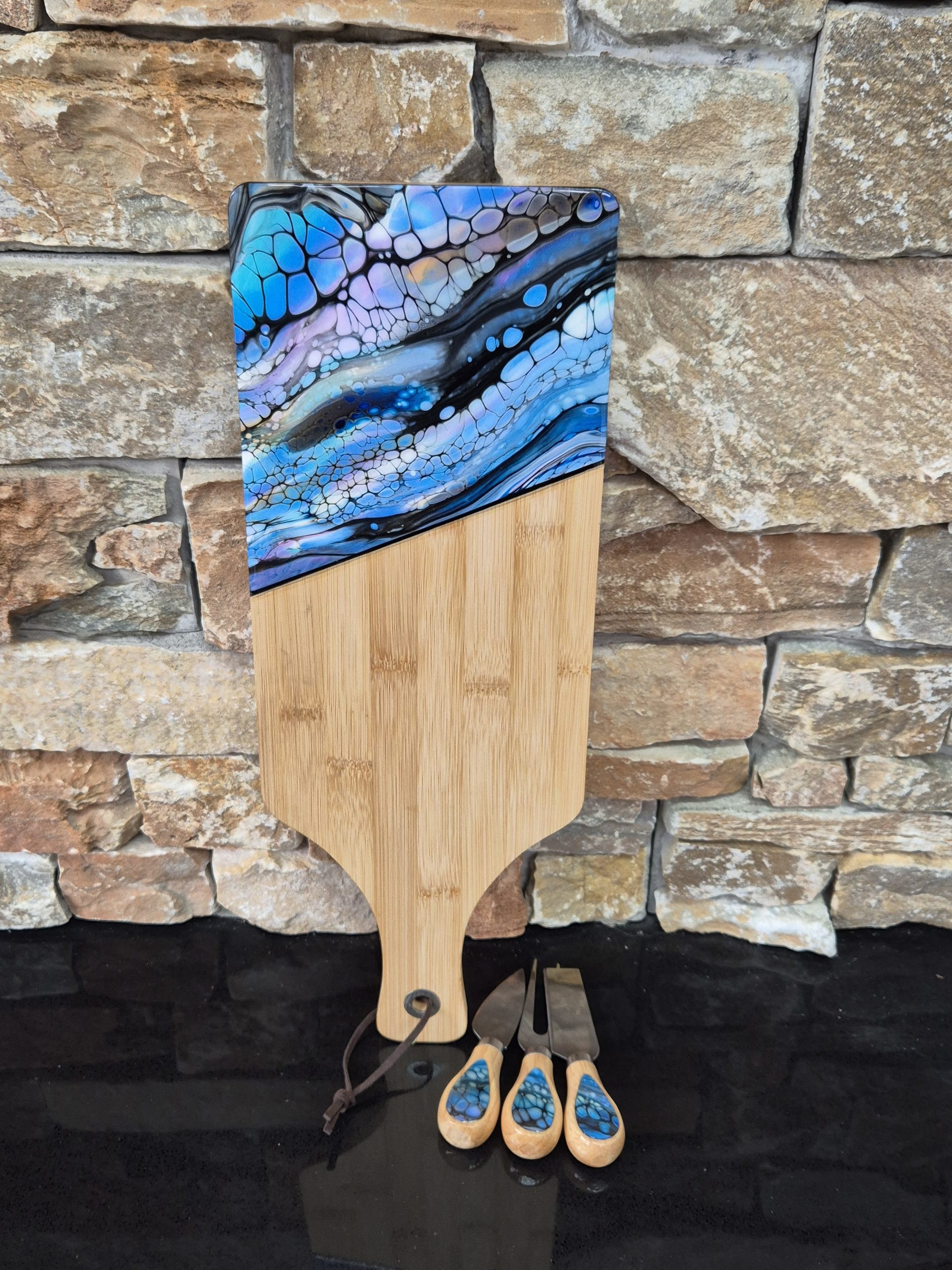 Midnight Cheese Board - Dasuze Art