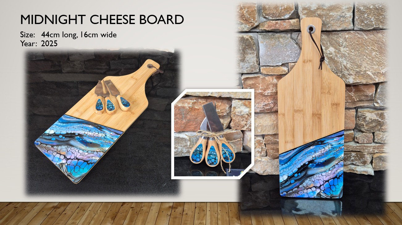 Midnight Cheese Board - Dasuze Art